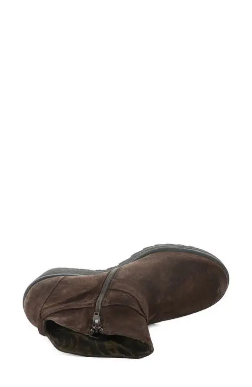Fly London Loik Platform Wedge Bootie - Espresso