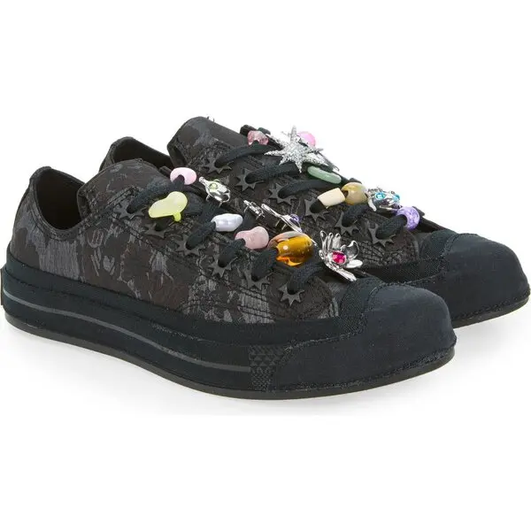 CONVERSE X COLLINA STRADA Chuck 70 Ox Sneaker - Black/black/black