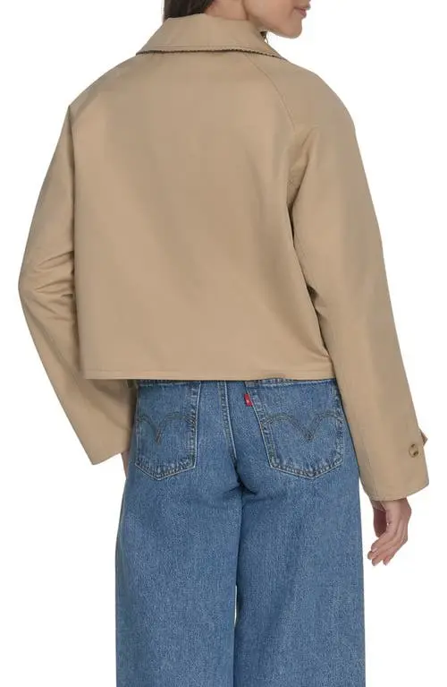 LEVI'S Reversible Crop Trench Jacket
