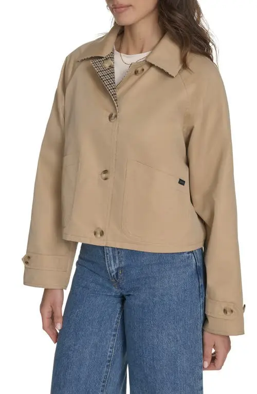 LEVI'S Reversible Crop Trench Jacket