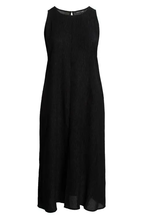 Eileen Fisher Texture Sleeveless Maxi Dress