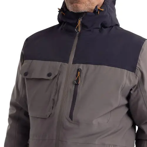 TRESPASS Eastwell Padded Jacket - Storm Grey
