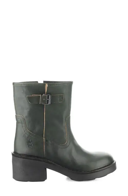 Fly London Nakky Block Heel Bootie