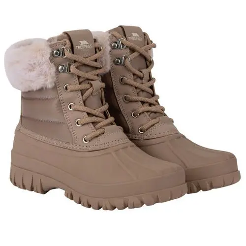 TRESPASS Briony Snow Boots - Beige
