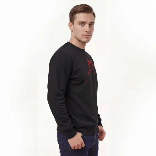 MARVEL: SPIDER-MAN Marvel Spider-man Vintage Red Wraith Shadow Pose Sweatshirt