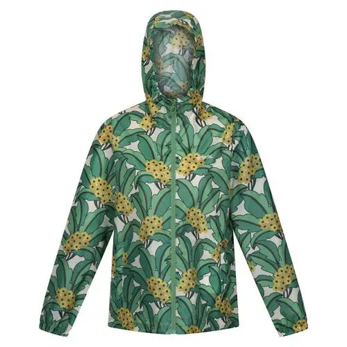 REGATTA Orla Kiely Tropical Floral Packaway Waterproof Jacket