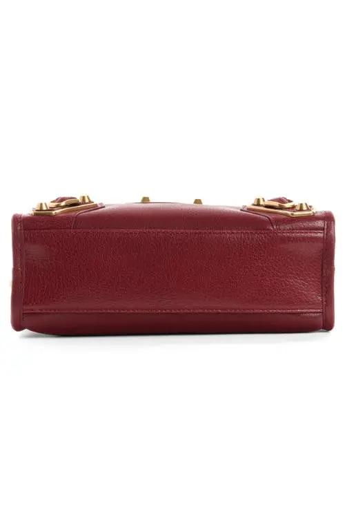 Balenciaga Mini Le City Uptown Leather Top Handle Bag