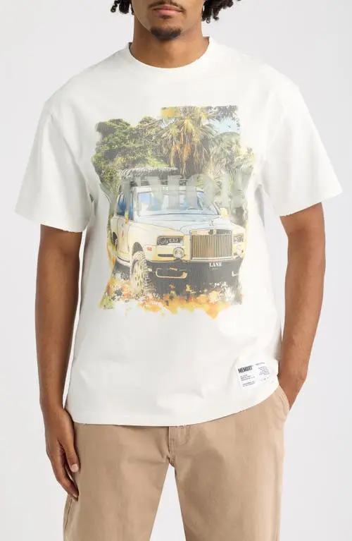 MEMORY LANE Explorer Oversize Cotton Graphic T-shirt