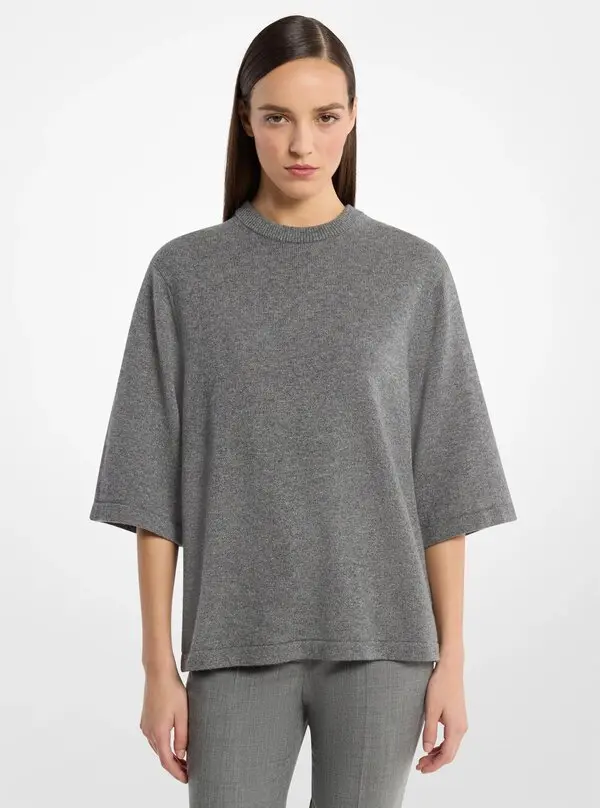 Michael Kors Cashmere T-shirt In Size By - Grey