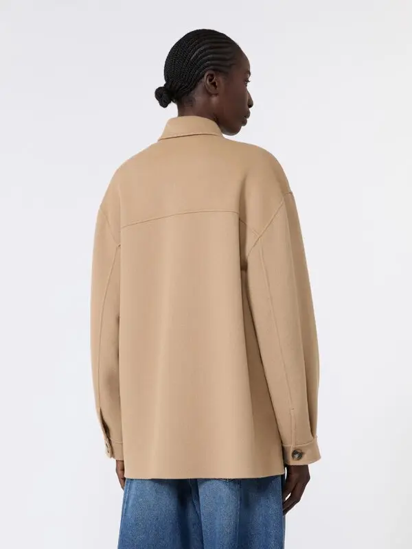 Max Mara Double Wool Oversize Shirt Jacket
