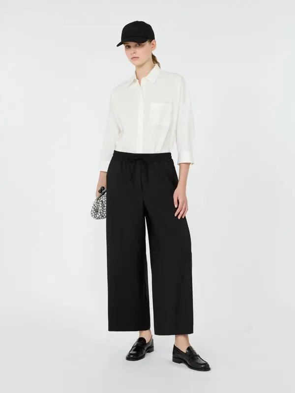 Max Mara Stretch Wool Joggers