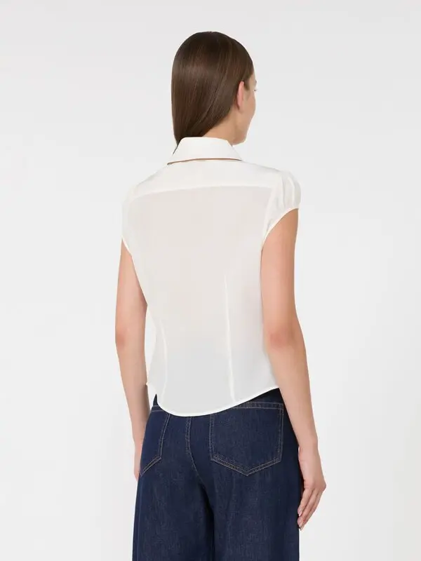 Max Mara Crepe De Chine Shirt