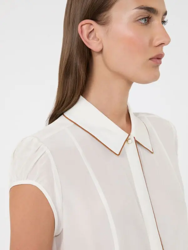 Max Mara Crepe De Chine Shirt