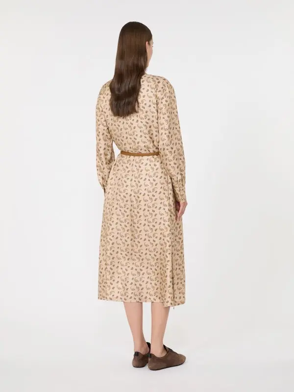 Max Mara Silk Shirt Dress