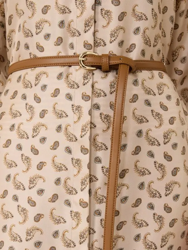 Max Mara Silk Shirt Dress