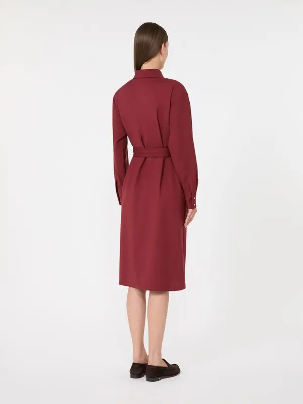 Max Mara Woollen Cloth Shirt Dress