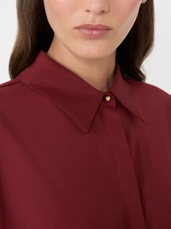 Max Mara Woollen Cloth Shirt Dress