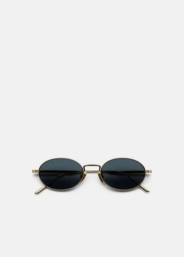 Vince Chimi Titan Oval Sunglasses