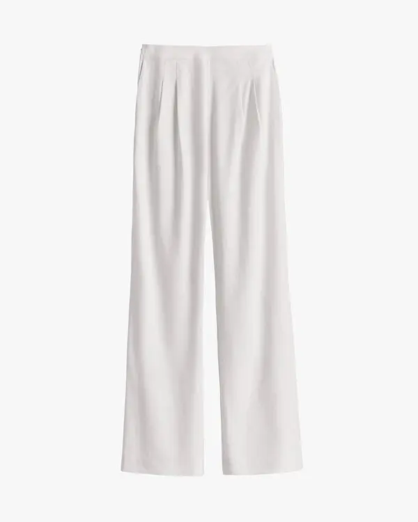 Cuyana Linen Pleated Wide-leg Pant