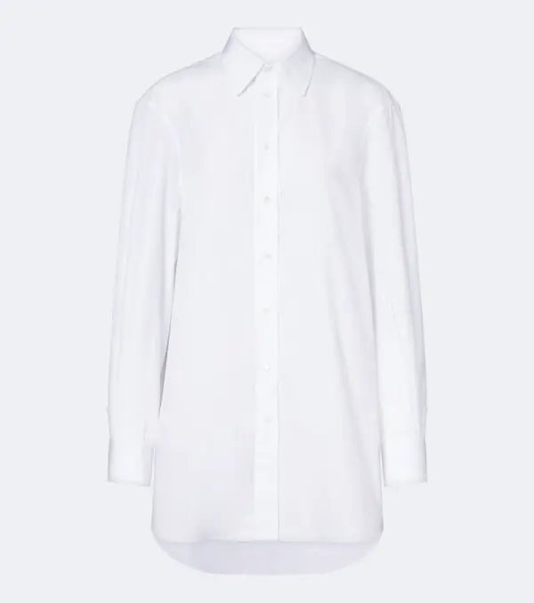 Phoebe Philo Cotton Poplin Shirt - White