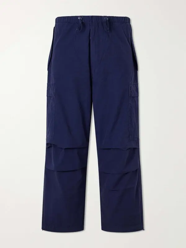 Polo Ralph Lauren Wide-leg Cotton-canvas Cargo Trousers