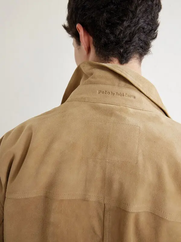 Polo Ralph Lauren Panelled Suede Jacket