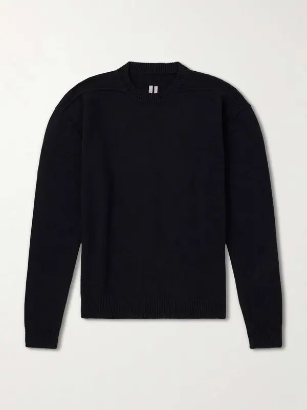 Rick Owens Cashmere-blend Knitted Sweater