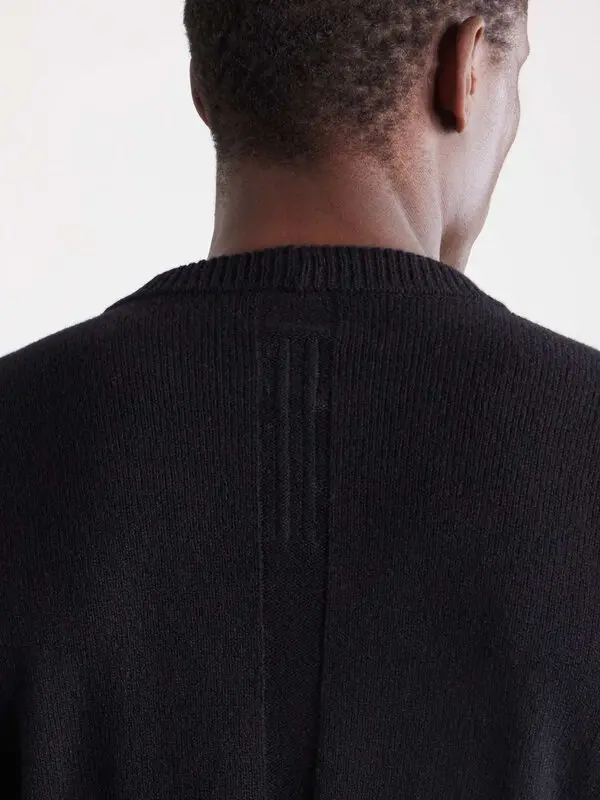 Rick Owens Cashmere-blend Knitted Sweater