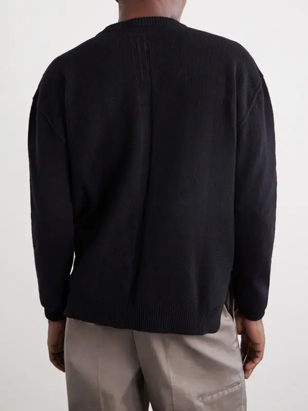 Rick Owens Cashmere-blend Knitted Sweater