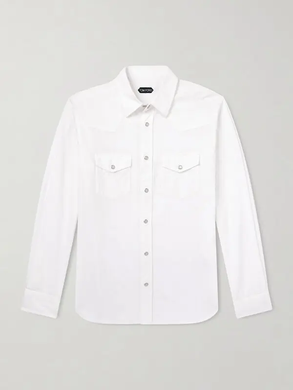 TOM FORD Cotton-corduroy Shirt