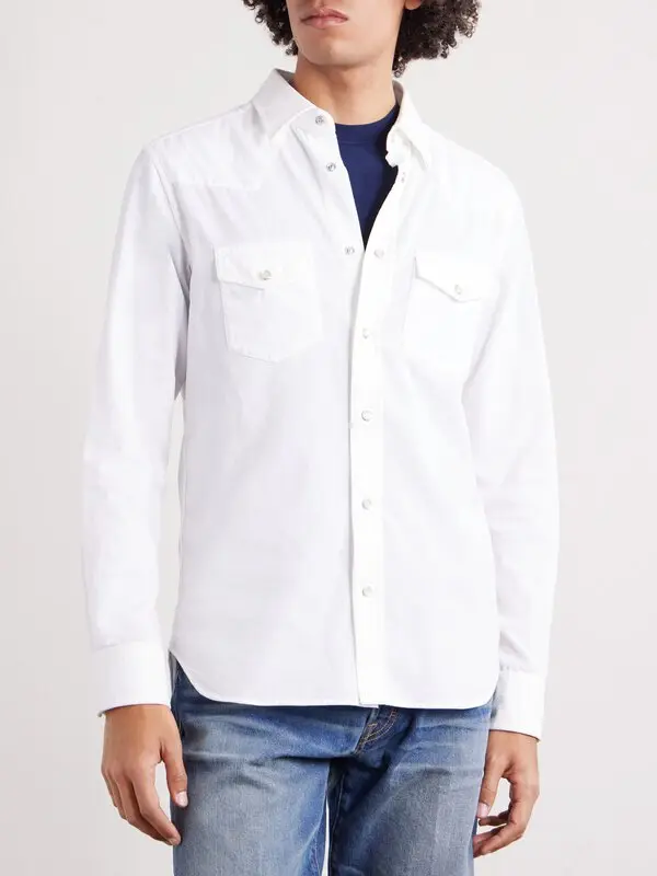 TOM FORD Cotton-corduroy Shirt