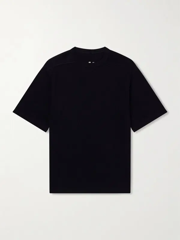 Rick Owens Brad Cotton Jersey T-shirt - Black