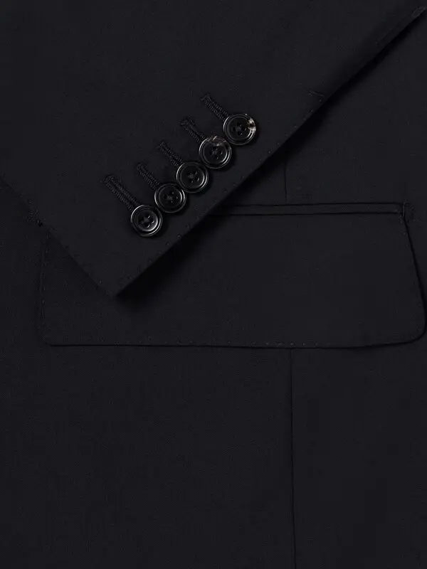 TOM FORD Shelton Stretch-wool Jacket - Black