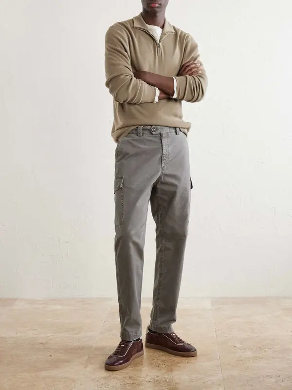 Sease Waffle Turtle-neck Wool-knitted Sweater