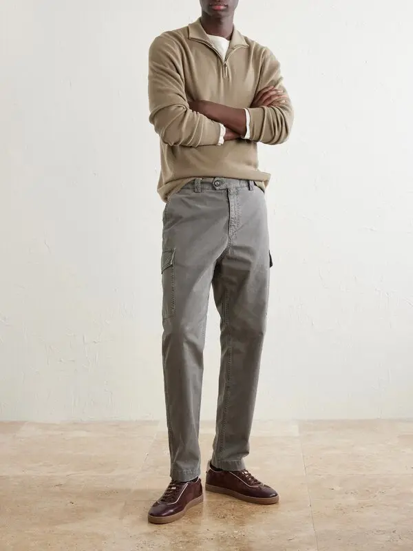 Sease Waffle Turtle-neck Wool-knitted Sweater - Neutrals