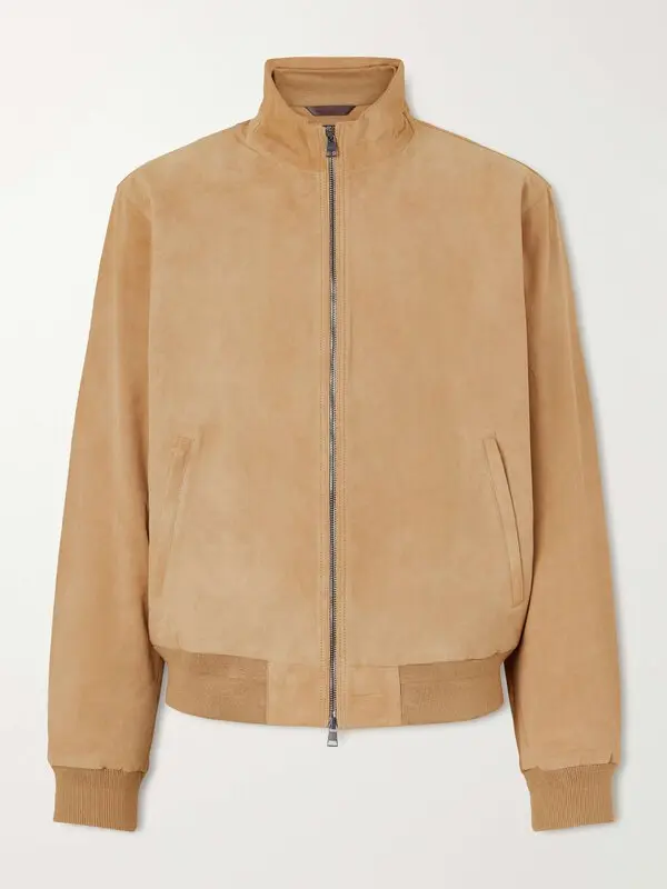 Polo Ralph Lauren Suede Bomber Jacket