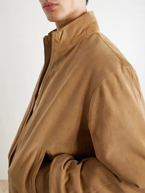 Polo Ralph Lauren Suede Bomber Jacket