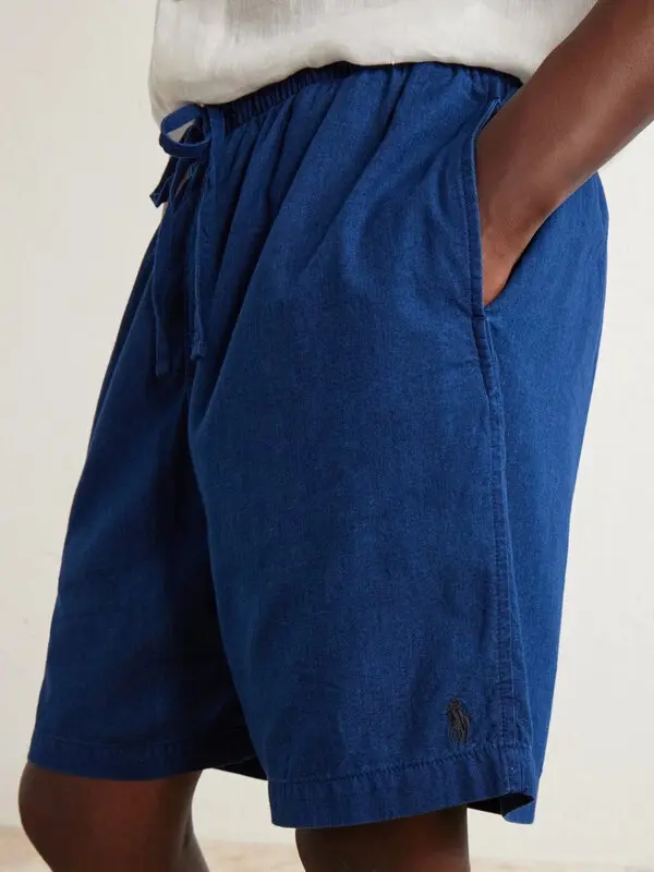 Polo Ralph Lauren Wide-leg Cotton Shorts