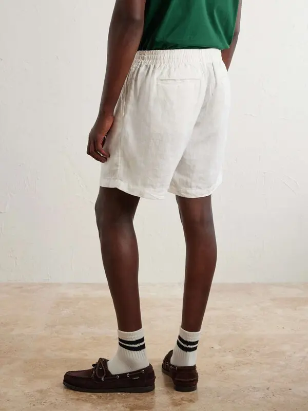 Polo Ralph Lauren Straight-leg Linen Shorts