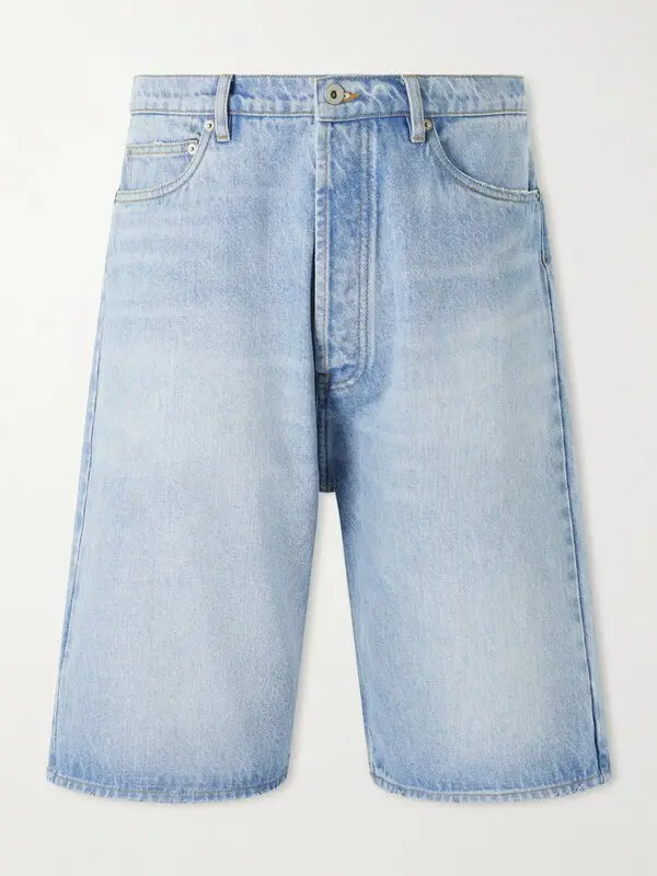 Studio Nicholson Straight-leg Denim Shorts