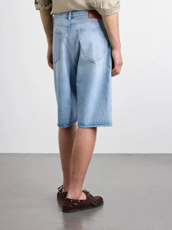 Studio Nicholson Straight-leg Denim Shorts