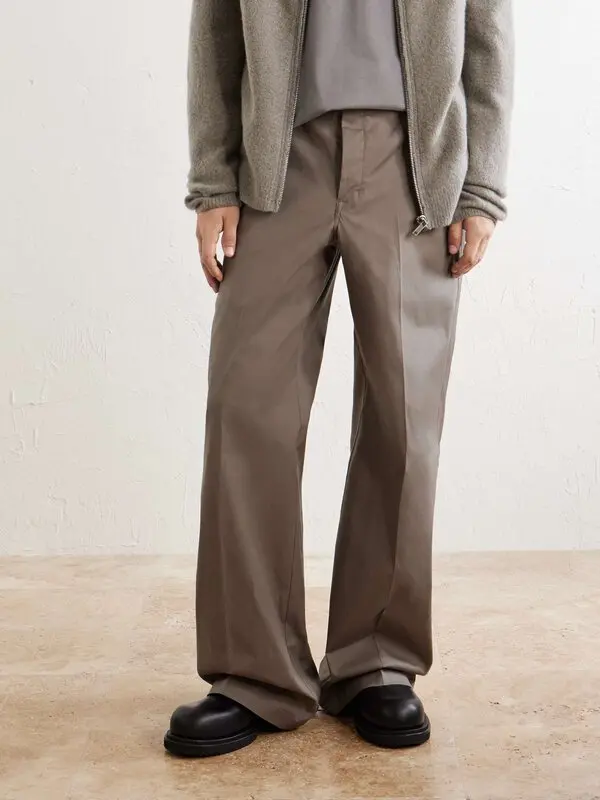Rick Owens Creeper Gabe Washed Leather Boots