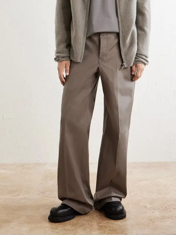 Rick Owens Creeper Gabe Washed Leather Boots