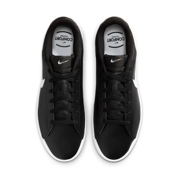 Nike Court Heritage Sl Low Top Sneakers - Black