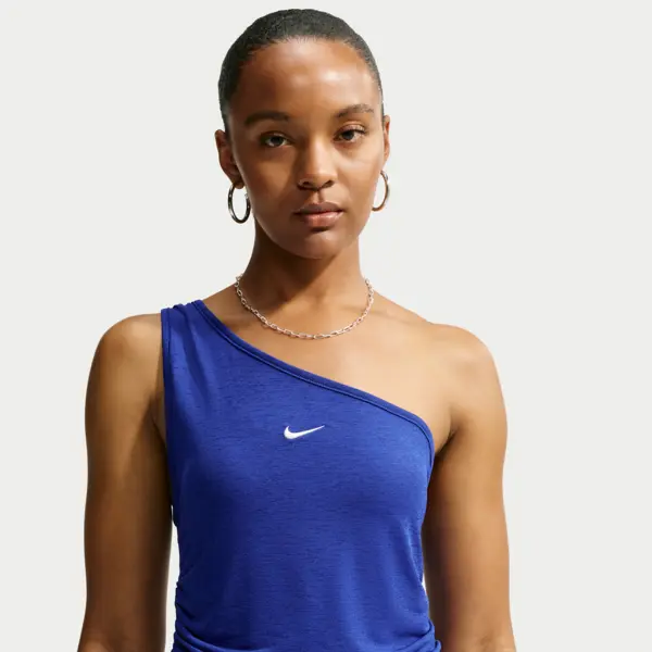 Nike Sportswear Tight One-shoulder Tank Top - Blue