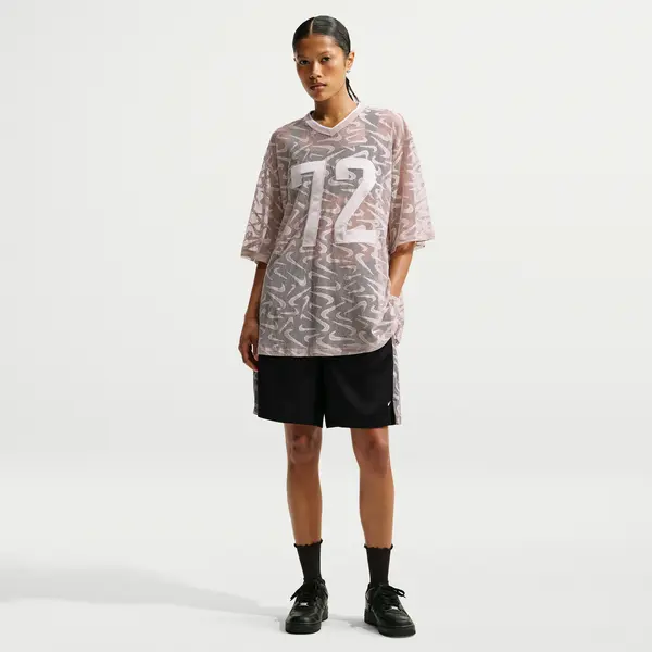 Nike Sportswear Chill Lace Loose Mid-rise Shorts - Black