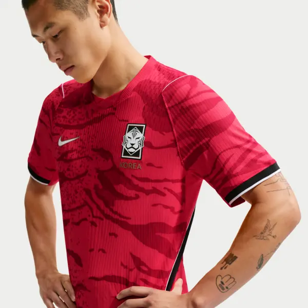 Nike Korea 2026 Match Home Aero-fit Soccer Authentic Jersey - Red