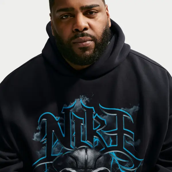 Nike Standard Issue Brushed Pullover Basketball Hoodie