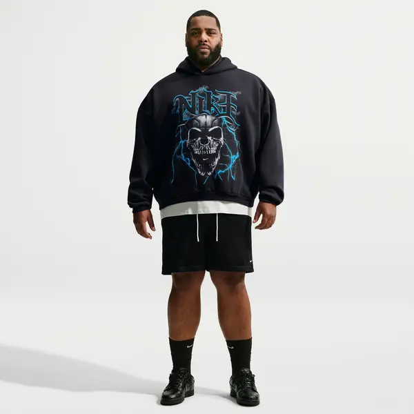 Nike Standard Issue Brushed Pullover Basketball Hoodie