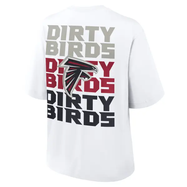 Nike Atlanta Falcons Alt Redesign Boxy Nfl T-shirt